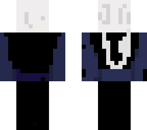 Slender man | Minecraft Skin