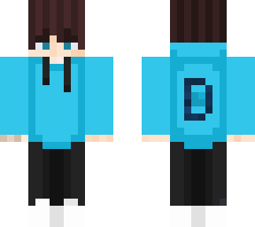 blue hoodie | Minecraft Skins