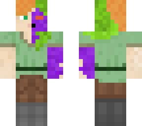 Corrupted Alex... | Minecraft Skin