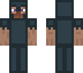 Fake Netherite Steve | Minecraft Skin