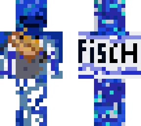 Fisch Wasser Skin | Minecraft Skin