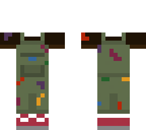 painted overalls base | Minecraft Skin