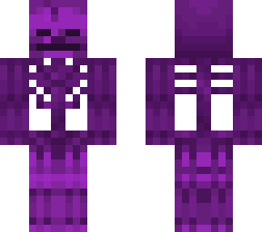 purple skeleton | Minecraft Skin