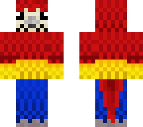 Scarlet Macaw | Minecraft Skin