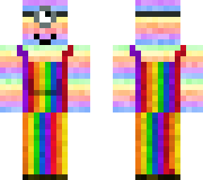 SUPER RAINBOW MINION | Minecraft Skin