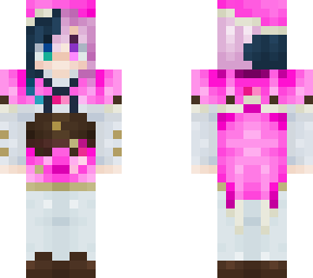 ~+ Venti - Pink - 7/8 +~ | Minecraft Skin