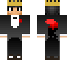 Aaron prom king werewolf | Minecraft Skin