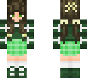 Green Girly | Minecraft Skin