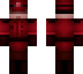 scarlet general | Minecraft Skin