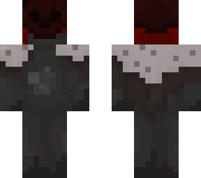 Skin with Cape and Skull | Minecraft Skin