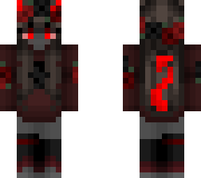~Blood Moon and Roses~ | Minecraft Skin