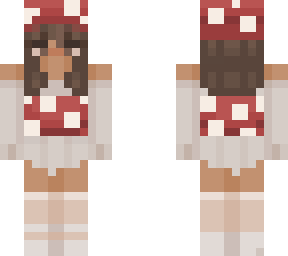 mushroom girl | Minecraft Skins