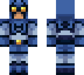 Blue Beetle Ted Kord | Minecraft Skin