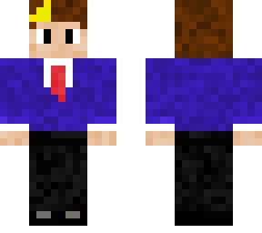 Blue little prince | Minecraft Skin