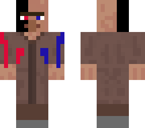 entiy villager but he can TRANSFORM turn outer layers off | Minecraft Skin