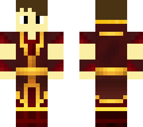 Fire Bender Avatar | Minecraft Skin