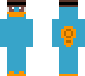 perry the platypus | Minecraft Skins