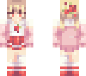 Strawberry // ^^ | Minecraft Skin
