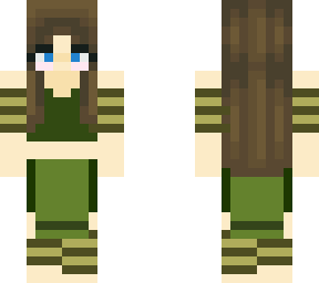 Swamp Bender (Female) | Minecraft Skin