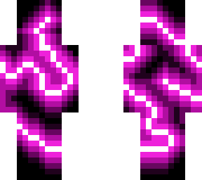 Glowy strings | Minecraft Skin