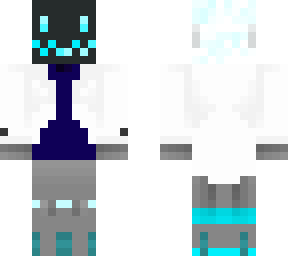 Lab protogen (Updated OC) | Minecraft Skin