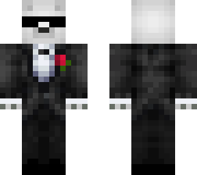 oso polar con traje | Minecraft Skin