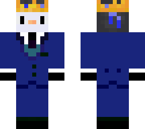 crown with suit | Minecraft Skins