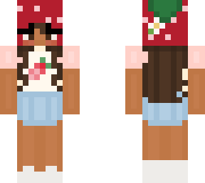 strawberry girl | Minecraft Skins