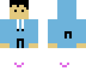 blue hoodie | Minecraft Skins