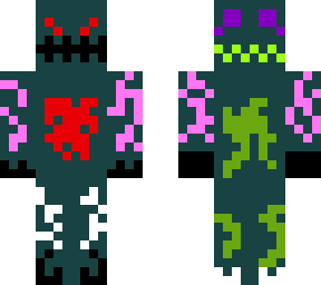 Corrupted 2 Face | Minecraft Skin