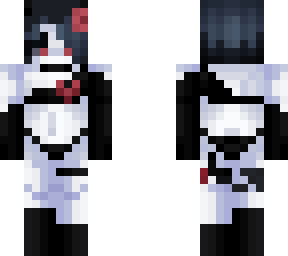 Demon Girl ~ Roses | Minecraft Skin