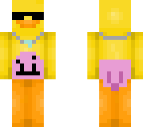duck with blobby float | Minecraft Skin