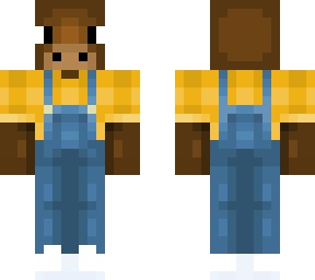 Farmer Moose w/ Antlers | Minecraft Skin