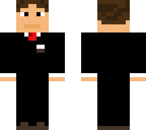Mr. Suit | Minecraft Skin