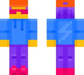 Neon Rapper ~ ce | Minecraft Skin