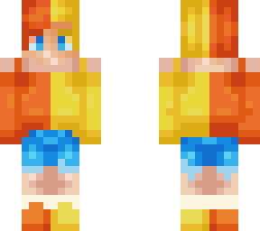 orange hair | Minecraft Skins