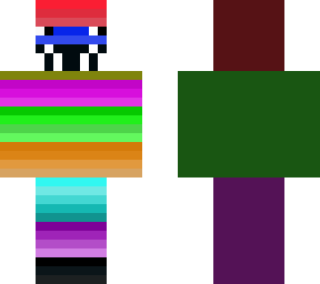 rainbow guy | Minecraft Skins