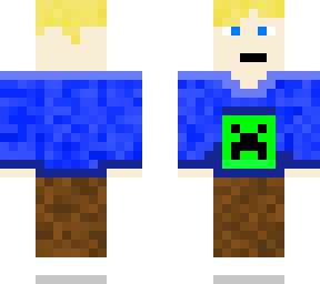 The blone Figure | Minecraft Skin