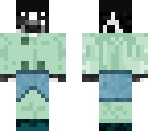 Baju Raya Mint Green By dilora321 | Minecraft Skin