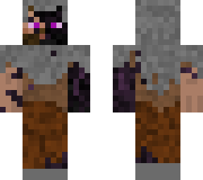 End Infected Steve | Minecraft Skin