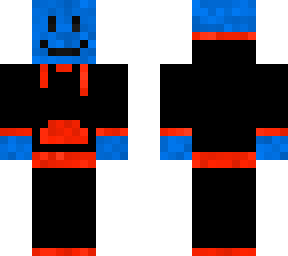Gamer Blue Dude | Minecraft Skin