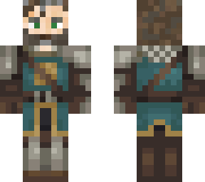 Half Elf Knight | Minecraft Skin