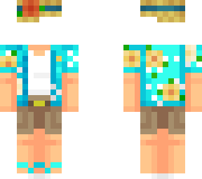 Hawaiian Shirt Beta | Minecraft Skin