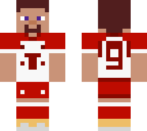 Kit Home Bayern Munich FC, UCL 2023/24 | Minecraft Skin