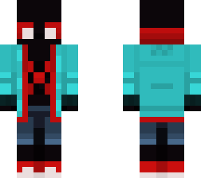 spiderman miles morales hd | Minecraft Skins