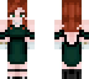 Miss Scarlet (No Sash) | Minecraft Skin