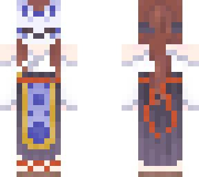 ponytail | Minecraft Skins