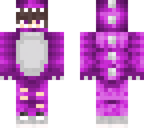 Purple Dino Onesie | Minecraft Skin