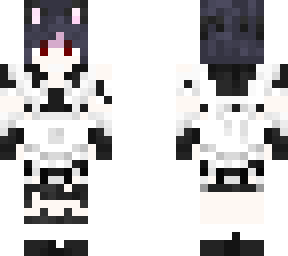 scara en traje de maid choto | Minecraft Skin