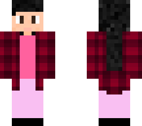 red flannel | Minecraft Skins